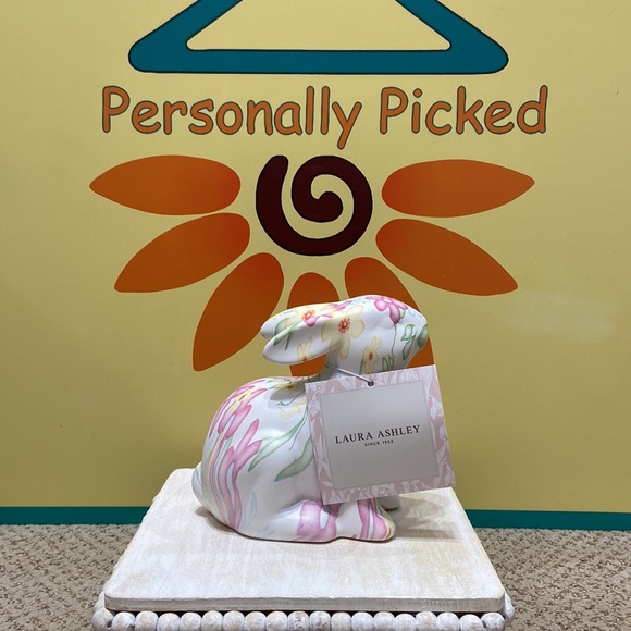 Laura Ashley | Holiday | Laura Ashley Watercolor Floral Bunny | Poshmark